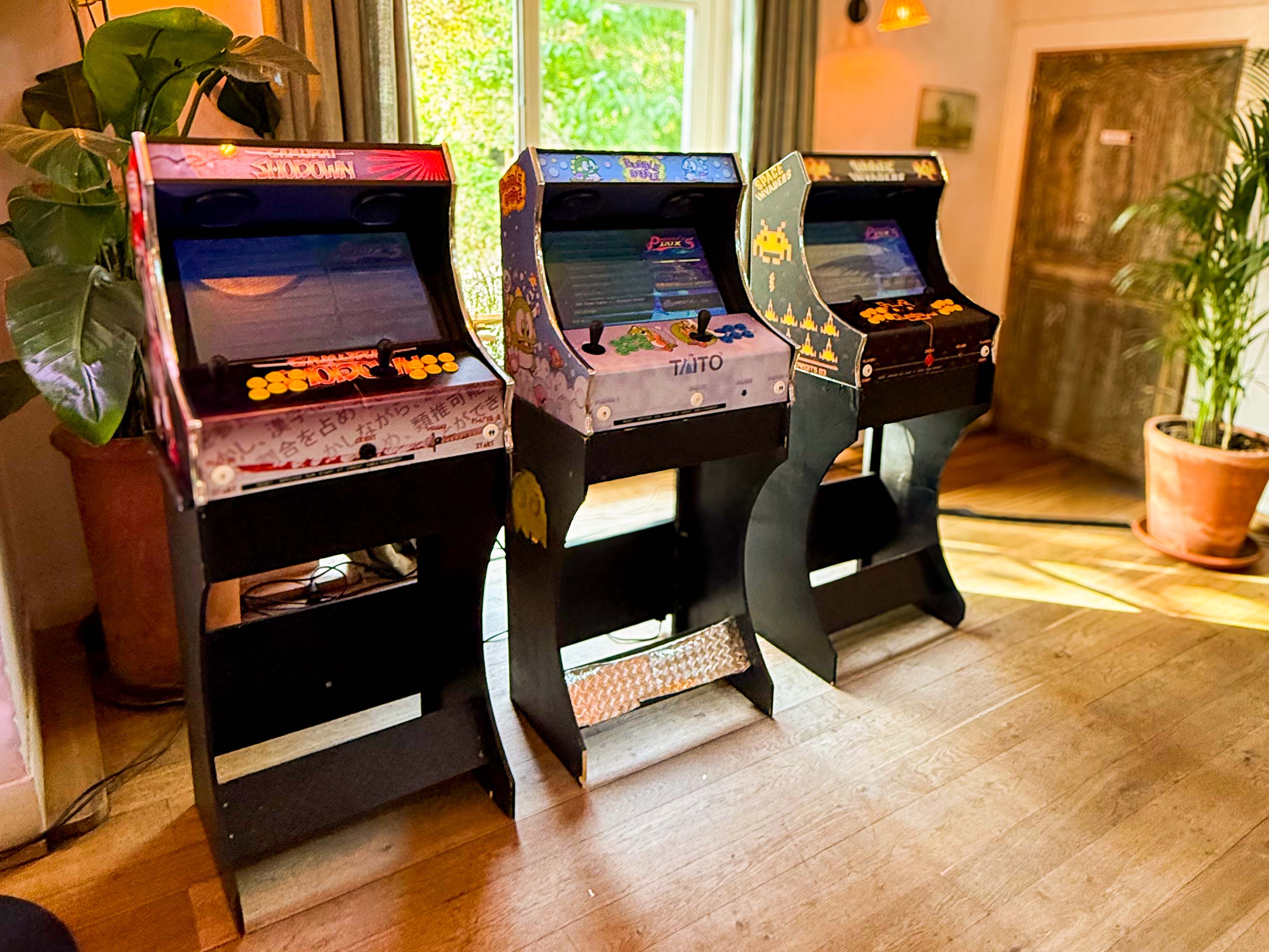 ation de bornes d'arcade pour enfants